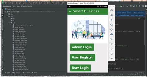 Online Smart Business Android And Php Abstract Code Shoppy