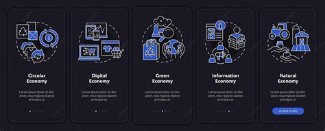 Mobile App Screen Night Mode Onboarding For Economy Models Vector Template Download On Pngtree