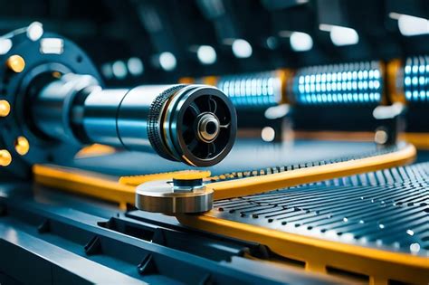 Premium Photo Robot Arm Cnc Automation Handling System For Industrial Manufacturing