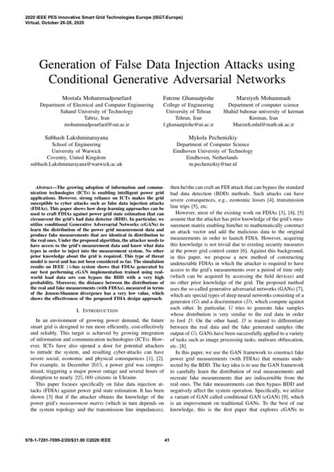pdf generation of false data injection attacks using conditional