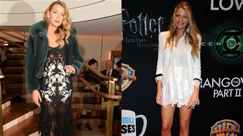 Blake Livelys Elegance Elevated Her Lace Dresses To New Heights