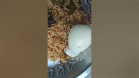 Vegetable Briyani Boild Egg Shorts Uploaded 🐻🐻🐻 Youtube