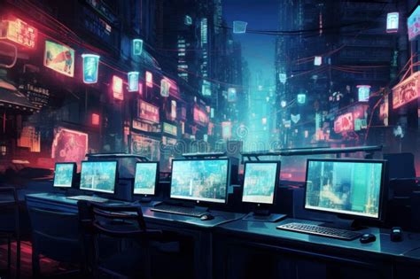 Intricate Cyber Security Generate Ai Stock Image Image Of Access