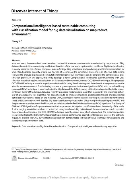 pdf computational intelligence based sustainable computing with