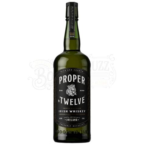 Proper No Twelve Irish Whiskey 1l Bottlebuzz