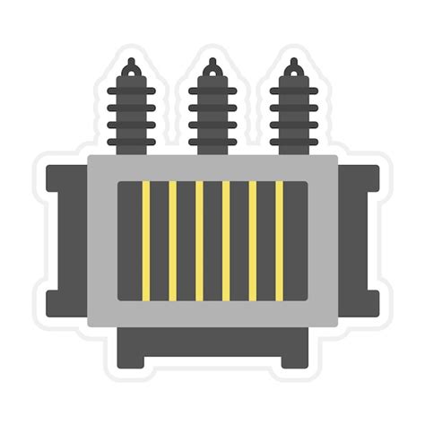 Premium Vector Power Transformer Vector Icon Can Be Used For Nuclear