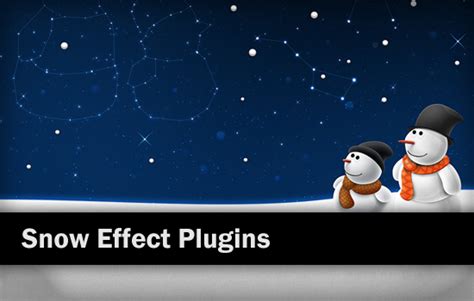 Snow Effect Plugins For Wordpress Blog And Non Wordpress Site