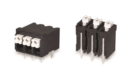 Screwless Terminal Blocks Ideal For High Temp Operation