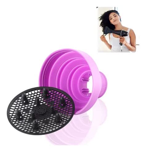 Difusor Para Cabello Rizado Universal Difusor Plegable Meses Sin Interés