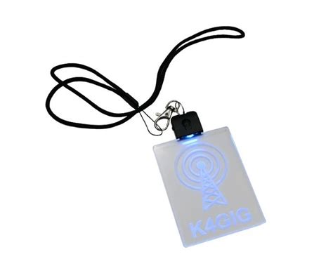 Customizable LED Name Badge GigaParts