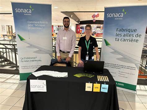 Sonacamontreal Ingénierie Recrutement Stage Aeronautique Sonaca