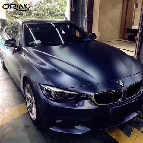 Midnight Blue Car Wrap
