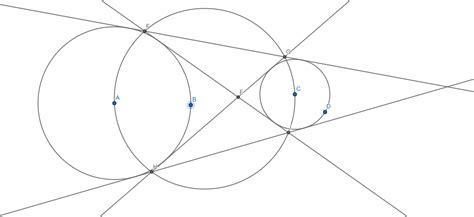 Geometry S1 And S2 Are Two Non Intersecting Circles With Their