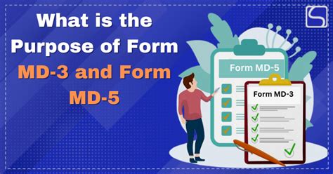 What Is The Purpose Of Form Md 3 And Form Md 5 Swarit Advisors
