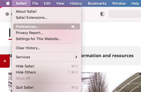 how do i disable prevent cross site tracking in safari eastern