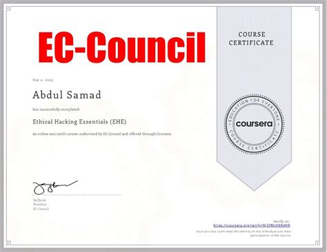 Abdul Samad Orakzai On Linkedin Ethicalhacking Cybersecurity Certificationcomplete