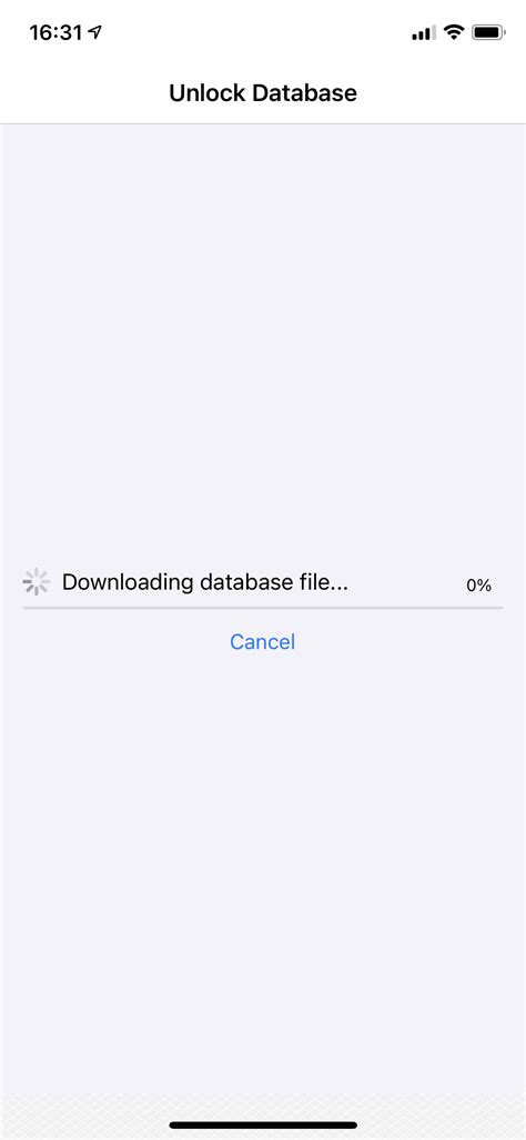 App Gets Stuck On Downloading Database File · Issue 135 · Keepassiumkeepassium · Github