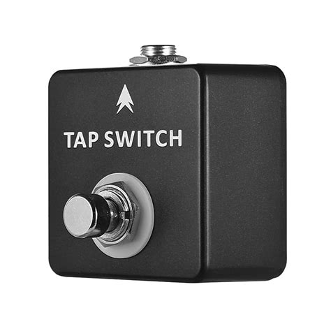 Tap Switch Tap Tempo Switch Pedal Full Metal Shell Reverb
