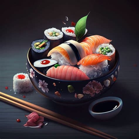 Sushi Selection Stock Illustrations 820 Sushi Selection Stock