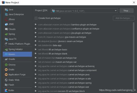 idea建立maven时loading archetype list 不出来问题正确快速解决 idea loading archetype