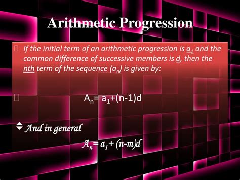 Ppt Arithmetic Progression Powerpoint Presentation Free Download
