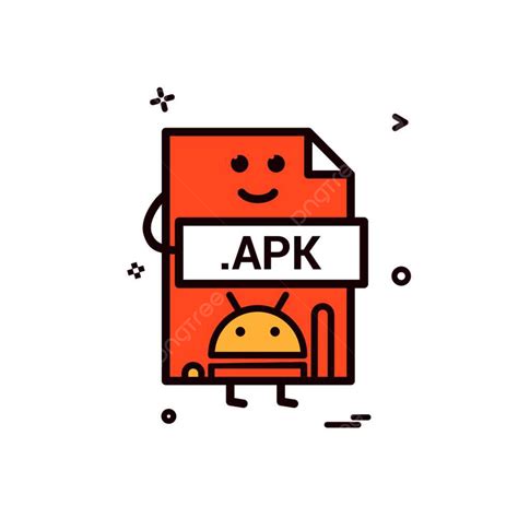 Computer Apk File Format Type Icon Vector Design Illustration Format Modern Png And Vector