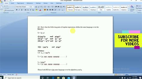 Cs402 Assignment No1 2020 Youtube