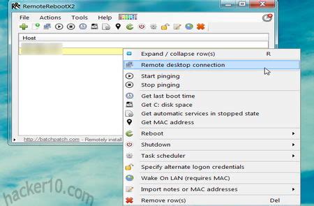 Shutdown A Computer Remotely With RemoteRebootX Hacker Security Hacker