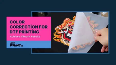 Ultimate Guide To Dtf Printing Color Accuracy Settings Dtf Printco