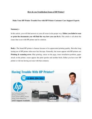 PPT Replace The Printer Cartridge By HP Printer Support PowerPoint Presentation ID