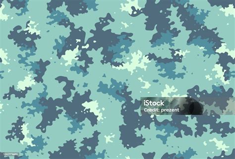 매끄러운 클래식 위장 패턴 카모 낚시 사냥 벡터 배경 마스킹 화이트 그레이 블루 컬러 군사 텍스처 벽지 직물 종이 비닐 인쇄를위한 육군 디자인 눈 냉동상태의 물에 대한 스톡