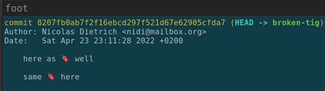 emoji unicode characters make the rest of the line disappear · issue