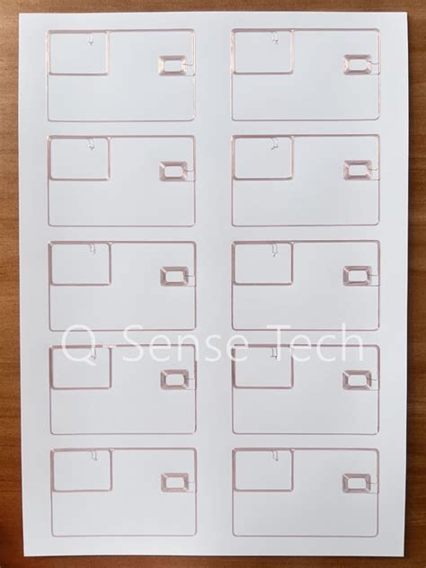 Products Rfid Inlay Inlay Sheet Dual Interface Inlay Shenzhen Q Sense Technology Co Limited