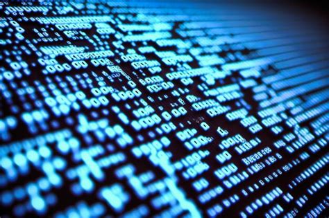 Un Fondo De Código De Programación Azul Vibrante Representa El
