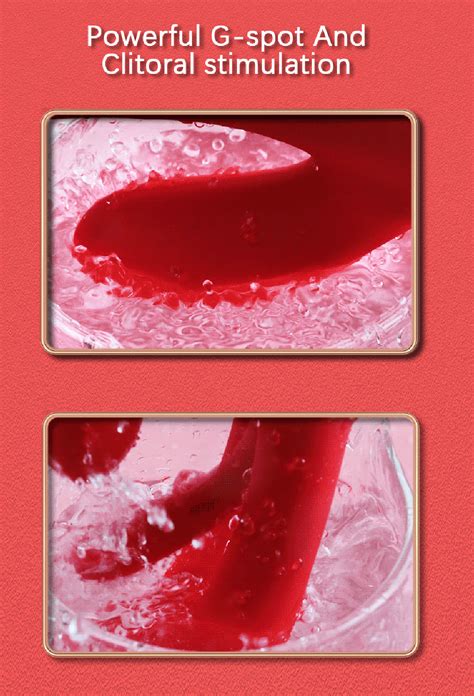 Tongue Shaped Rabbit Clitoris Cunnilingus Vibrator Stimulator Suction G