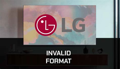 LG TV Invalid Format Try This Fix