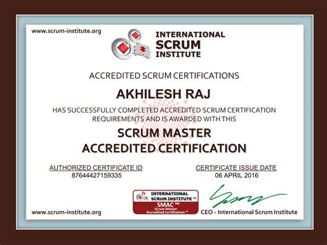 Scrum Master Certification Ppt