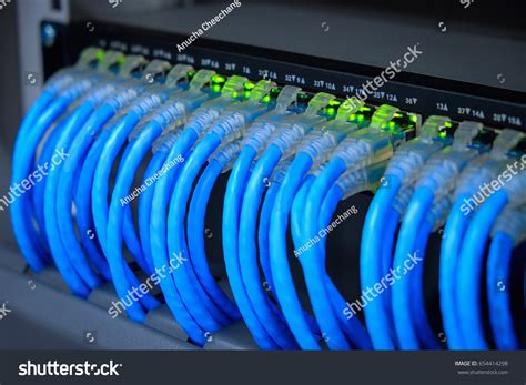 Network Gigabit Switch Utp Port Cat Stock Photo Shutterstock