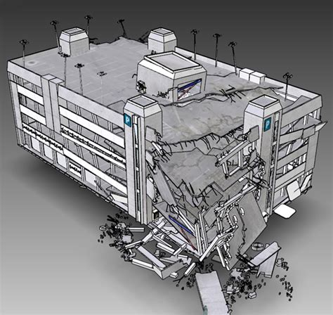 Building Pack 2 3d Model