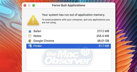 9 fixes for your system has run out of application memory on mac the