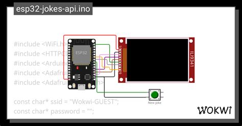Esp Jokes Api Ino Copy Wokwi ESP STM Arduino Simulator