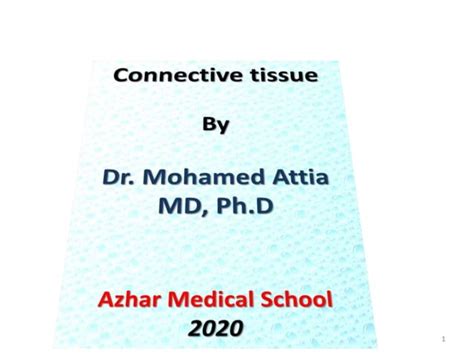 Connective Tissue Fixed Cells Histology Ppt