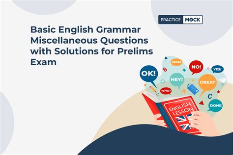 English Grammar Miscellaneous Questions With Solutions For Prelims Exam Practicemock