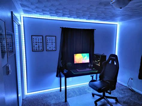 My Setup At My First Place Is Getting There Made Some Led Diffusers