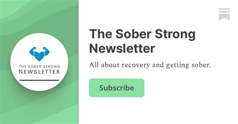 the sober strong newsletter jeff c substack