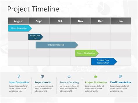 Great Project Timeline Presentation Template