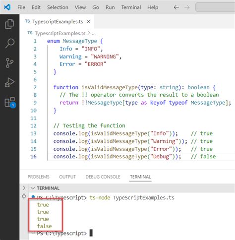 Check If A String Is In An Enum In Typescript