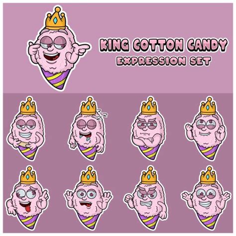 Candy Mascot Cartoon With Jealous Expression Vector Image