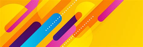 현대 다채로운 블루 오렌지 퍼플 레드 그라디언트 추상 기하학적 복고풍 배너 배경 디자인 선 사각형 삼각형 점 하프톤과 원이있는 추상적 인 배경 벡터 일러스트레이션 0명에