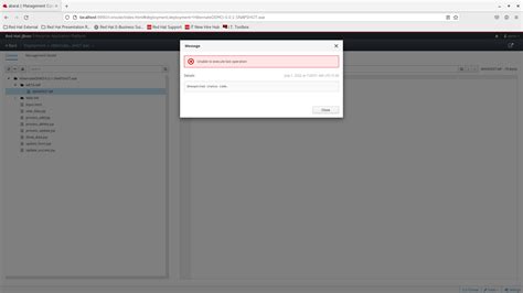 Deployment Information Not Displayed In Admin Console Red Hat Customer Portal